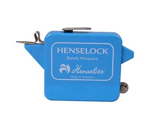 Henselite Henselock Measure - Blue – Bowls New Zealand Shop